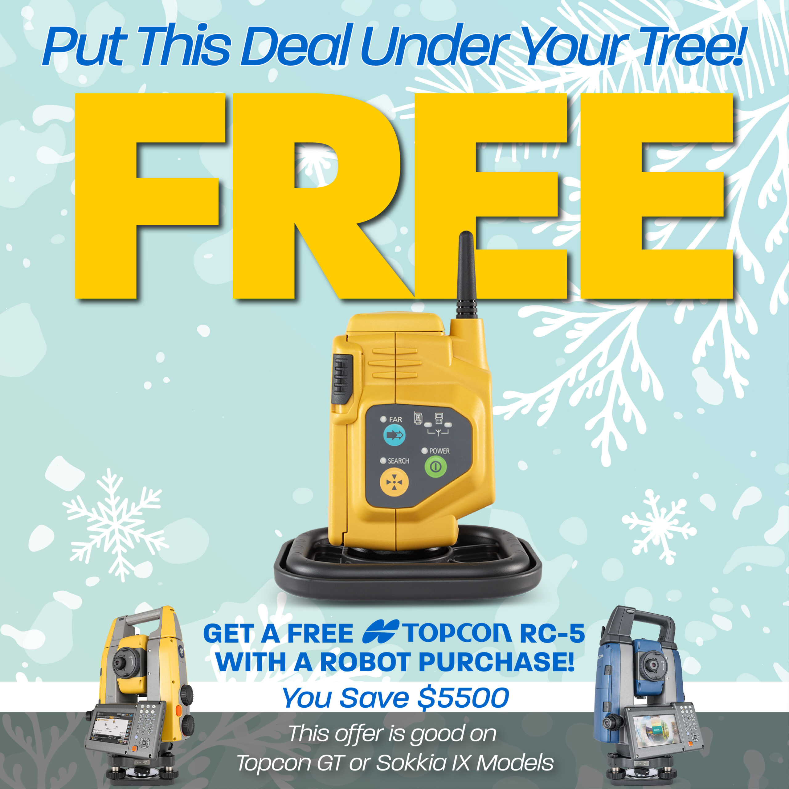 Promotions - GeoShack - North America's Largest Topcon Dealer
